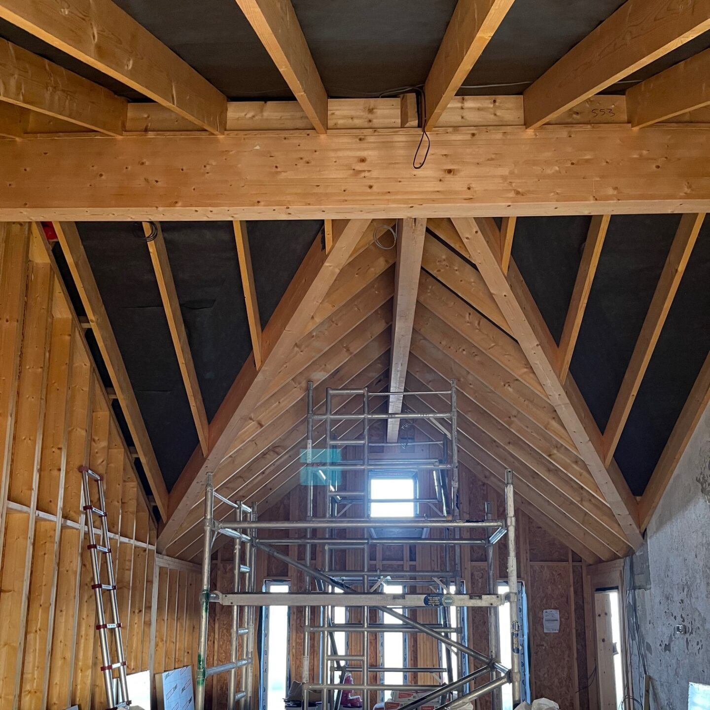 Timber frame extension project | Saint-Gobain