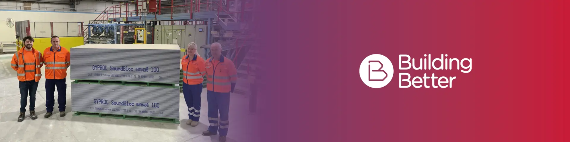 Gyproc SoundBloc Infinaé 100: Sustainable Plasterboard | Saint-Gobain